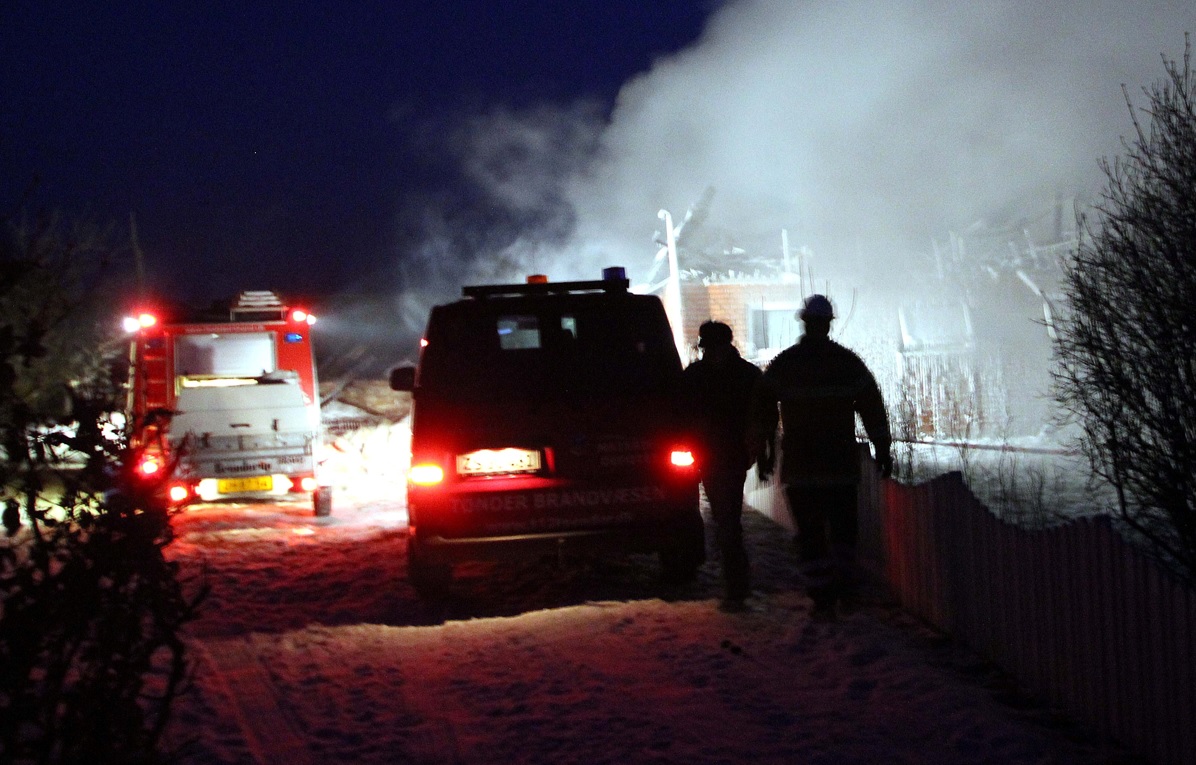 Pyromaner anholdt? Brande i Gram området - tre personer fremstilles i ...