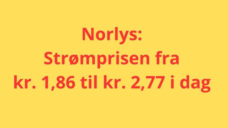 Strømprisen godt på vej op igen - Sydnyt.dk - GRATIS lokale nyheder fra ...