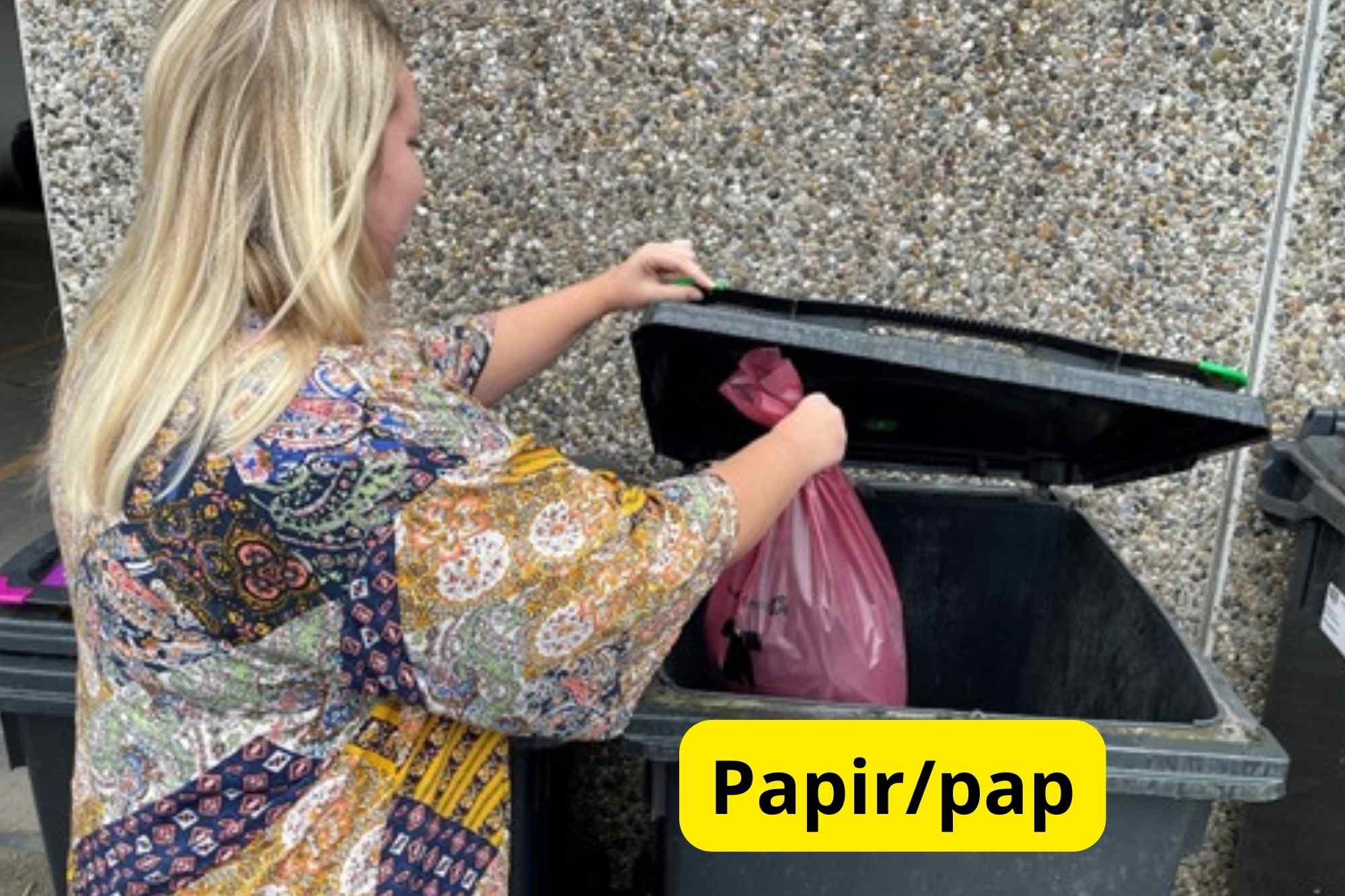 Sonfor: Kom af med kludene på den rigtige måde - læg dem i de lyserøde ...