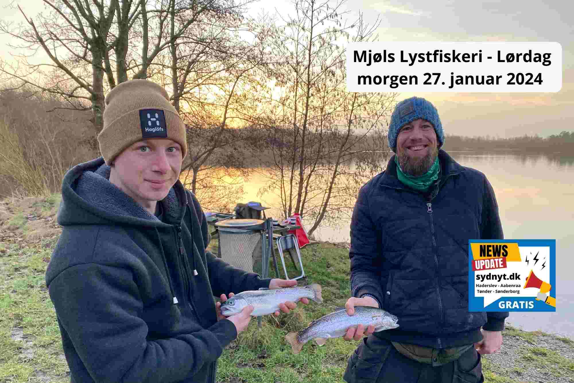 Fisk på krogen lørdag morgen i Mjøls Lystfiskeri Rødekro - Sydnyt.dk ...