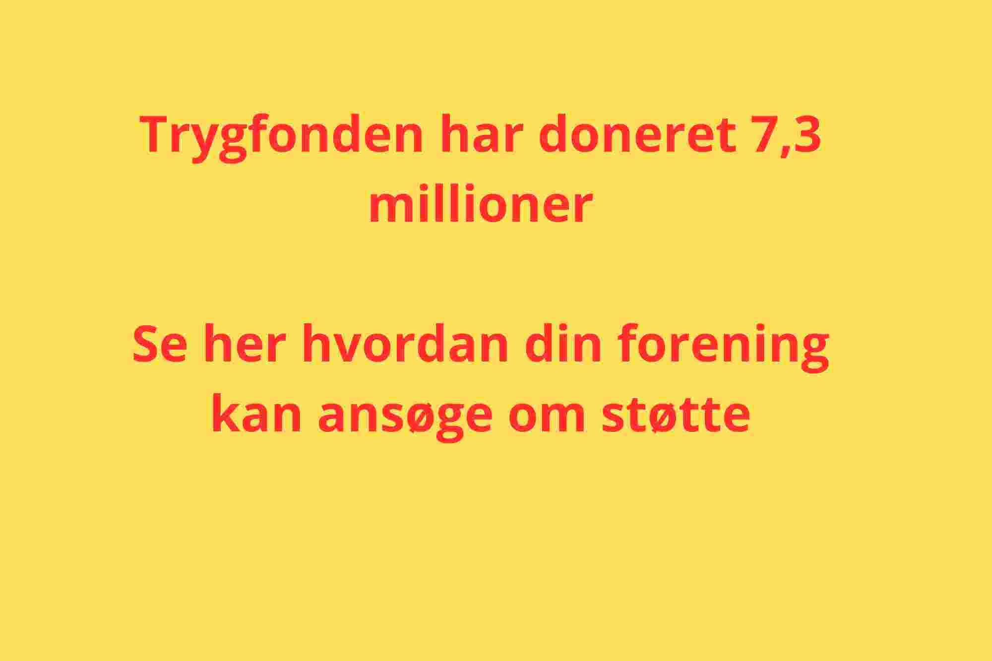 TrygFonden: 7,3 mio. kr. til øget trivsel og tryghed i Syd- og Sønderjylland - Se her hvordan ...