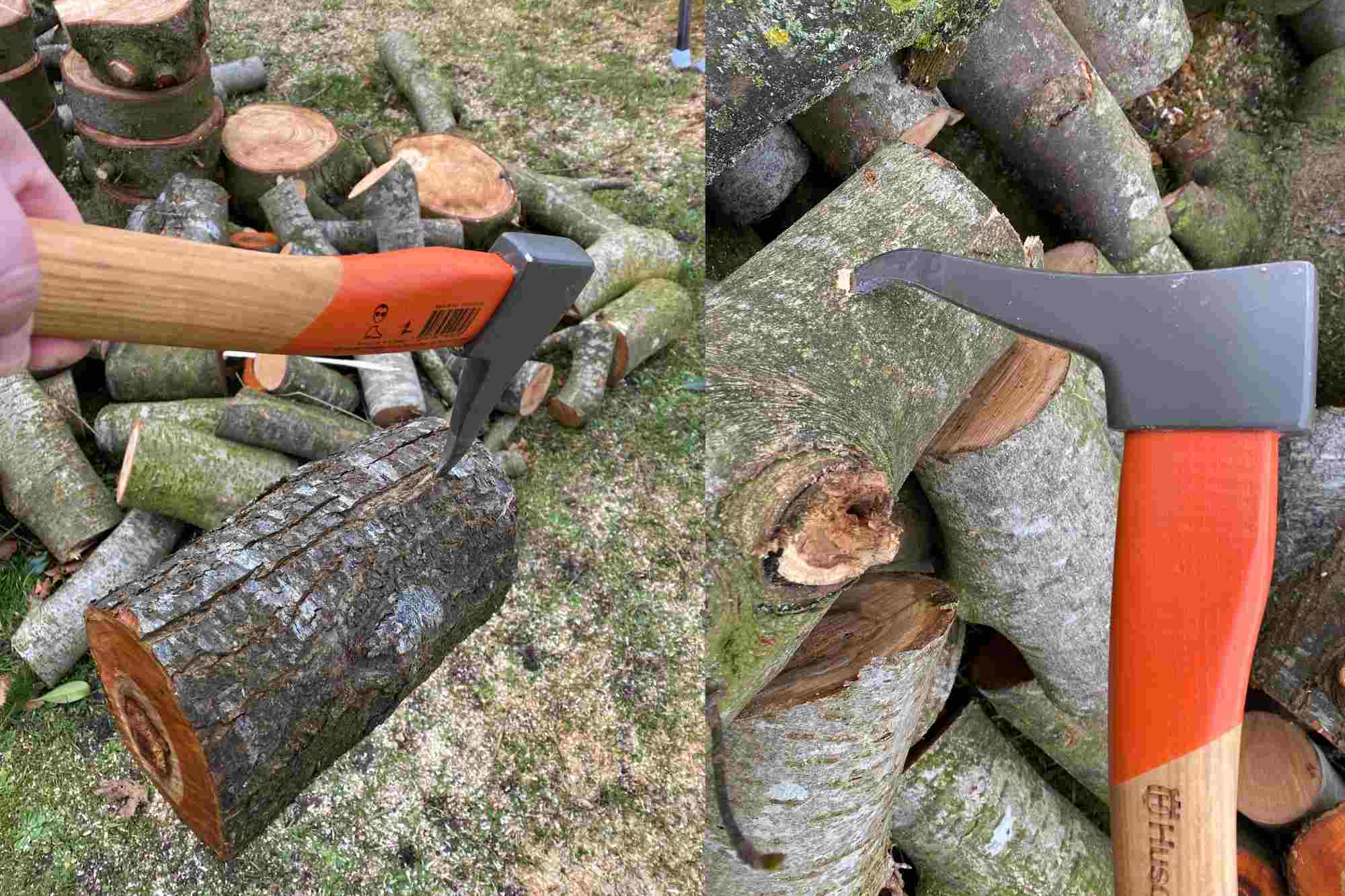 Når du selv laver brænde: En Sappie er uundværlig og skåner ryggen ...
