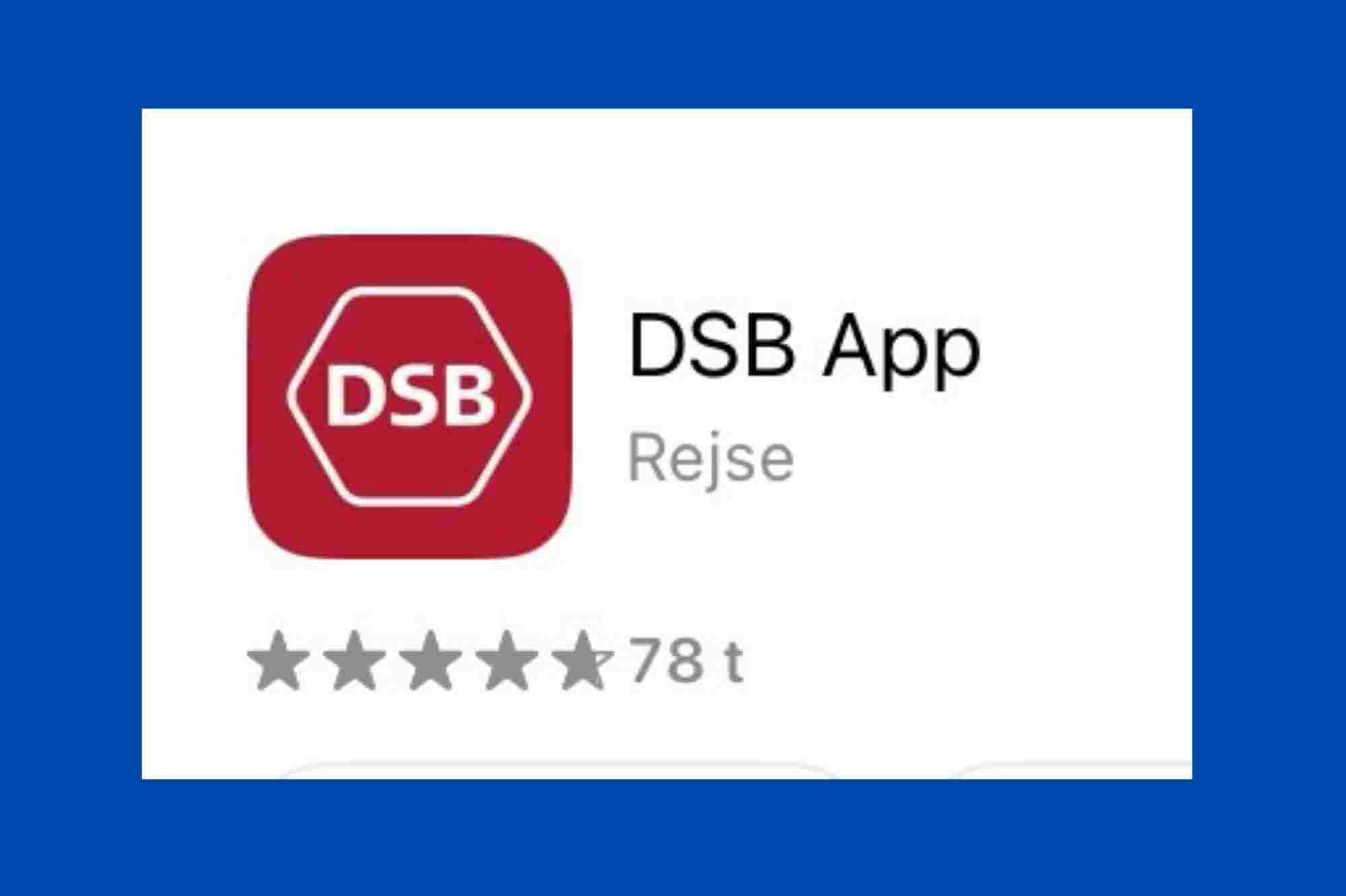 Nyhed i DSB app: Check nemt ind og ud af hele din rejse - Sydnyt.dk ...