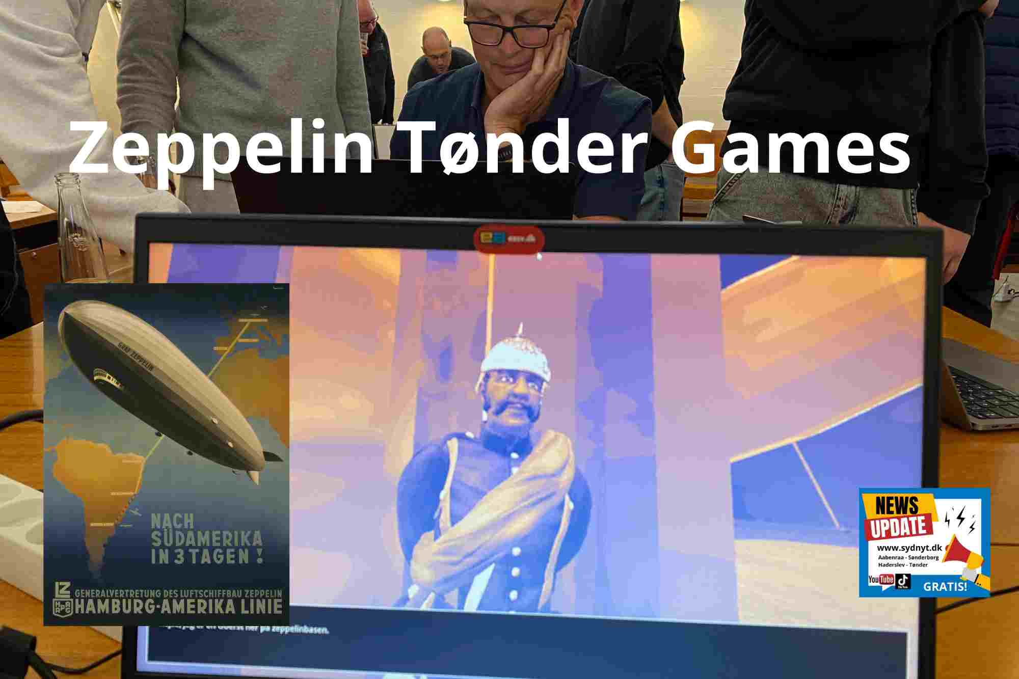 Zeppelin Tønder Games godt på vej - kan gå hen og blive kæmpestor ...