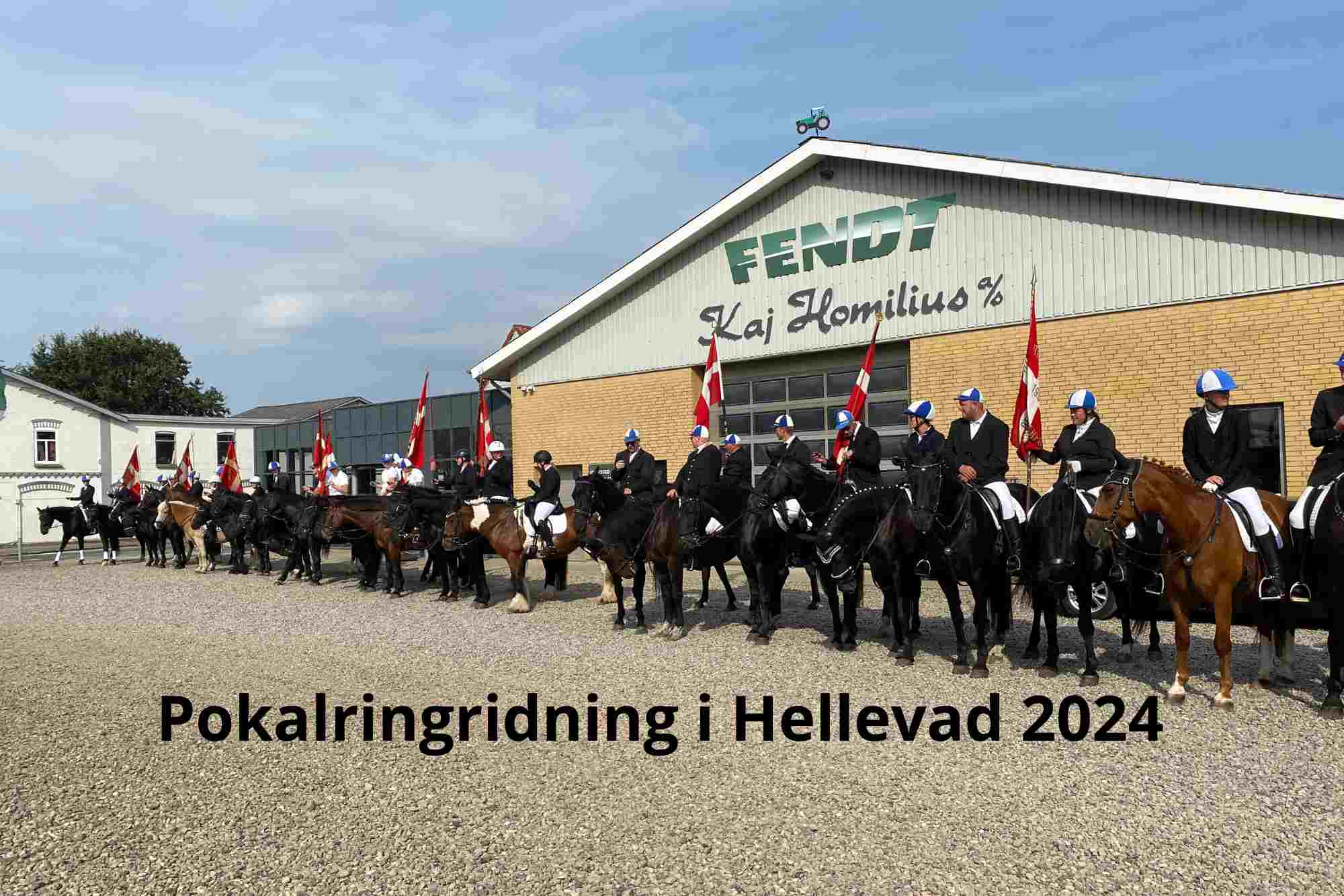 Pokalringridning i Hellevad i morgen søndag den 14. september 2025 - Årets sidste ringriderdyst ...