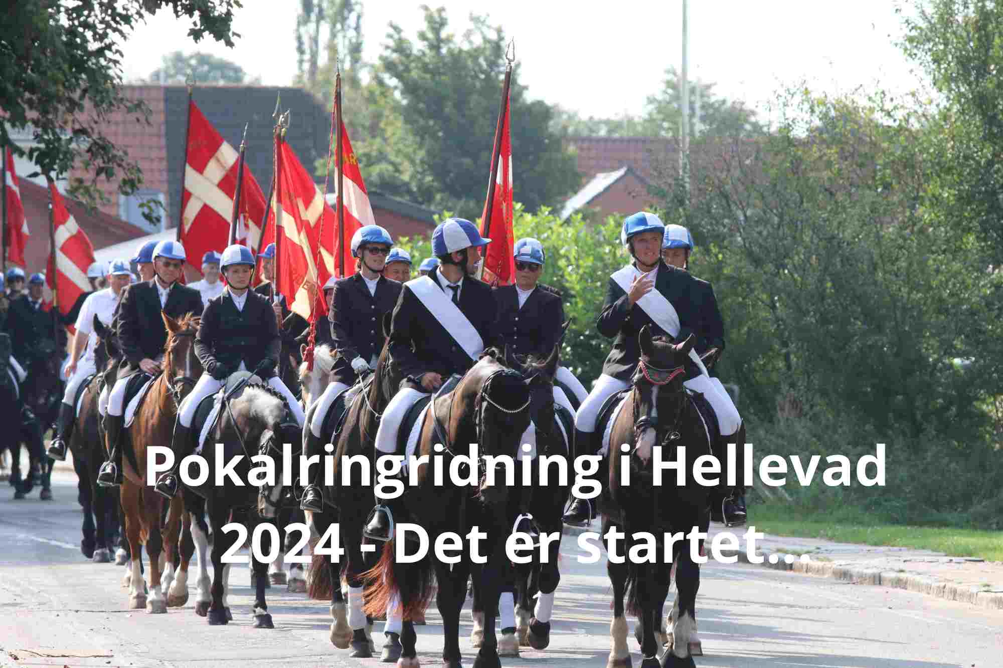 Hellevad: Pokalringridningen 2024 er startet - Få et kig på de dygtige ryttere og de flotte ...