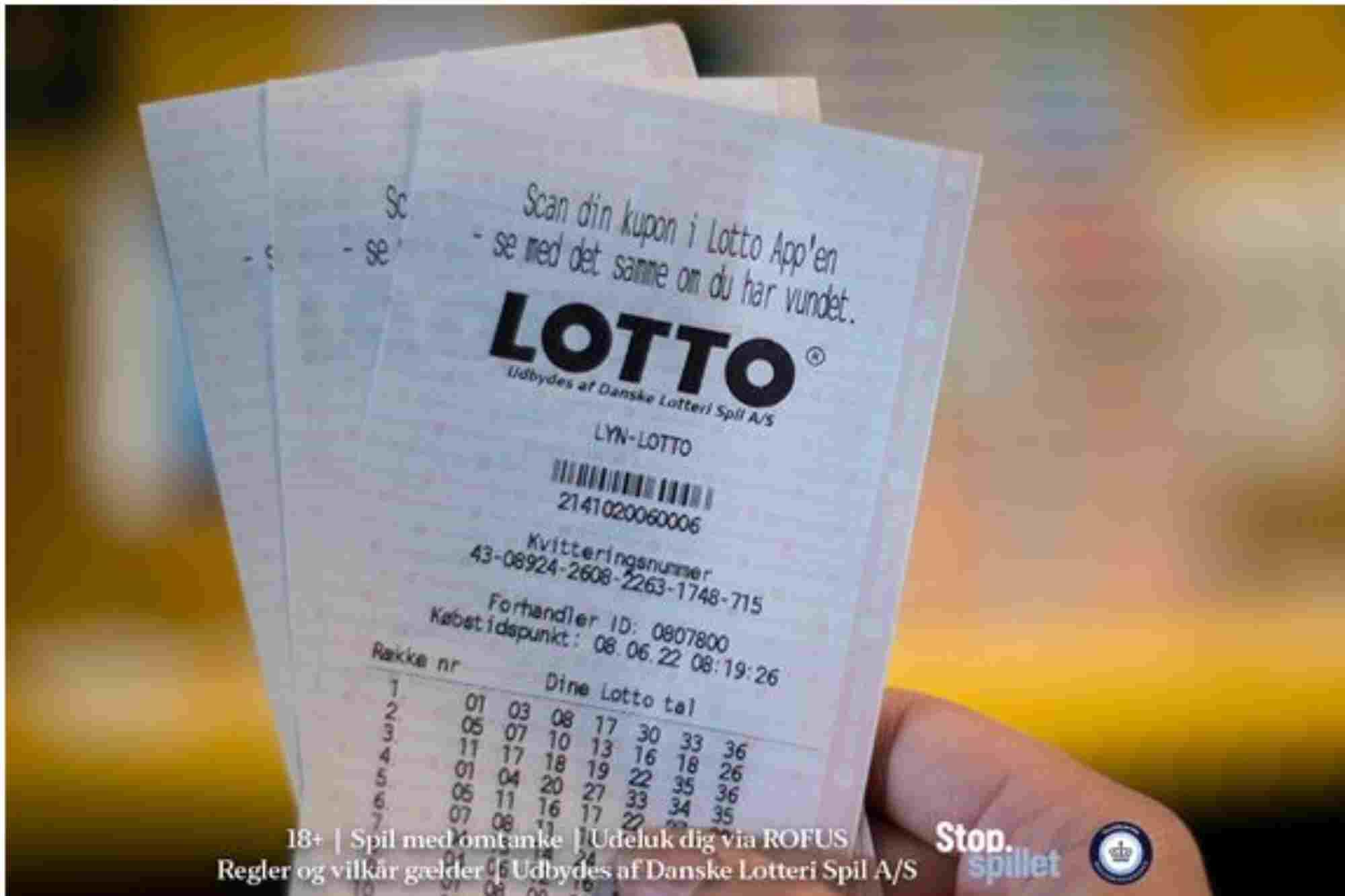 Sidste chance for at vinde millioner i Lotto på en mandag - Sydnyt.dk ...