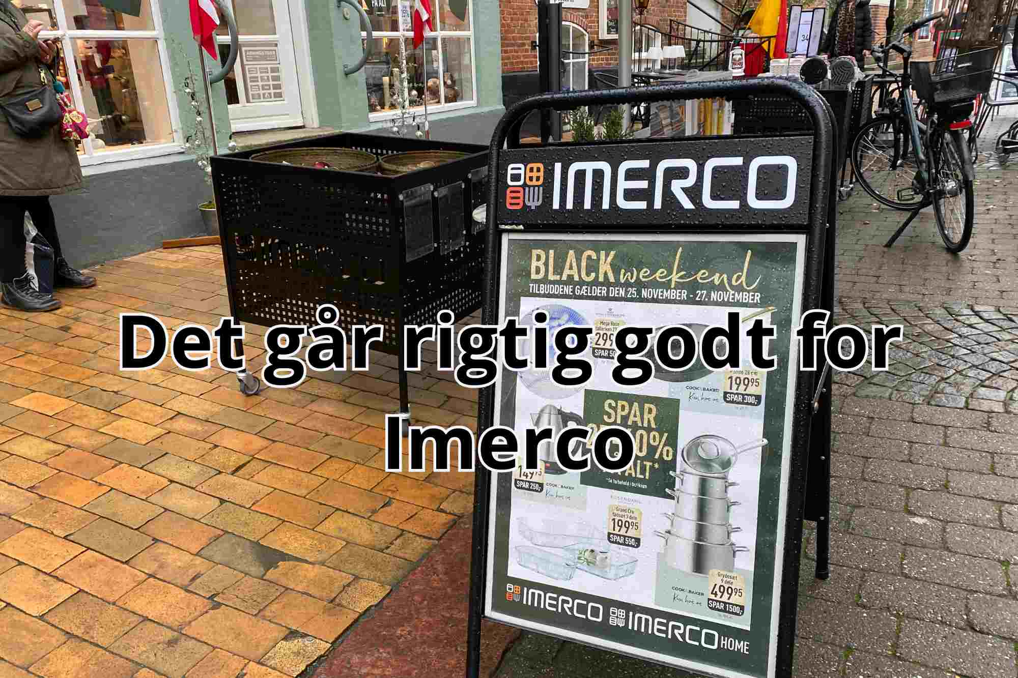 Imerco øger omsætningen med yderligere 100 mio. kr. og nærmer sig 1,7 ...