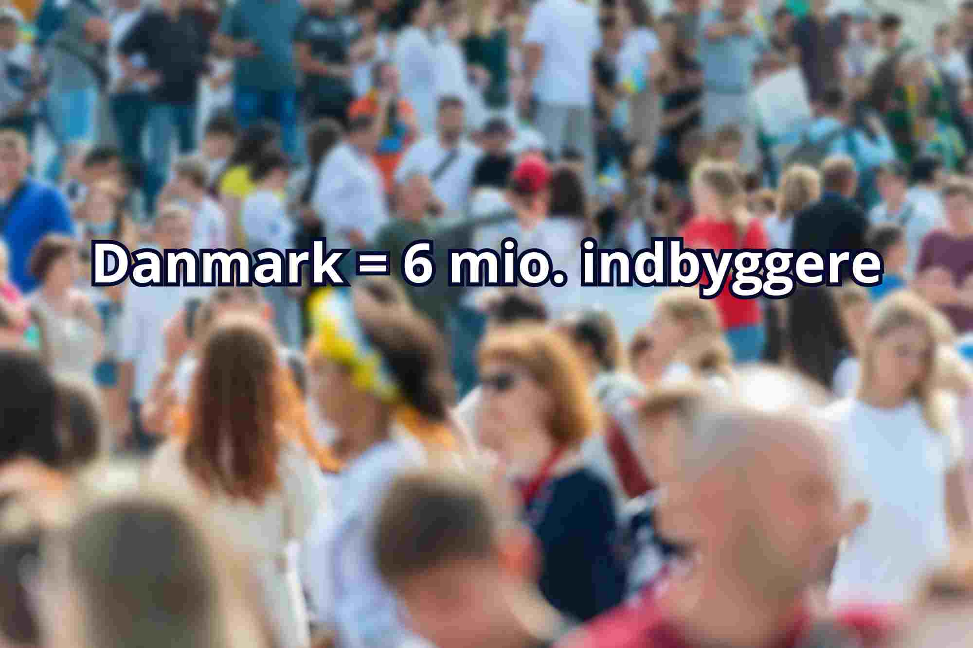 Kongeriget Danmark: Befolkningen har nu rundet 6 mio. - Sydnyt.dk ...