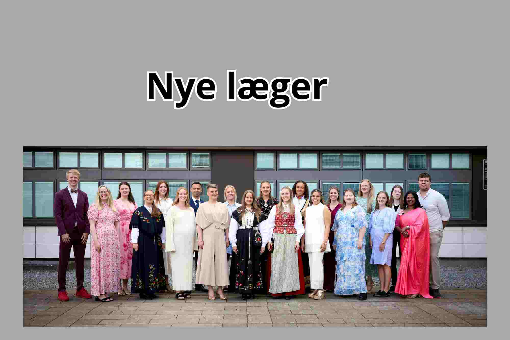 De første læger fra den regionale kandidatuddannelse i medicin i ...