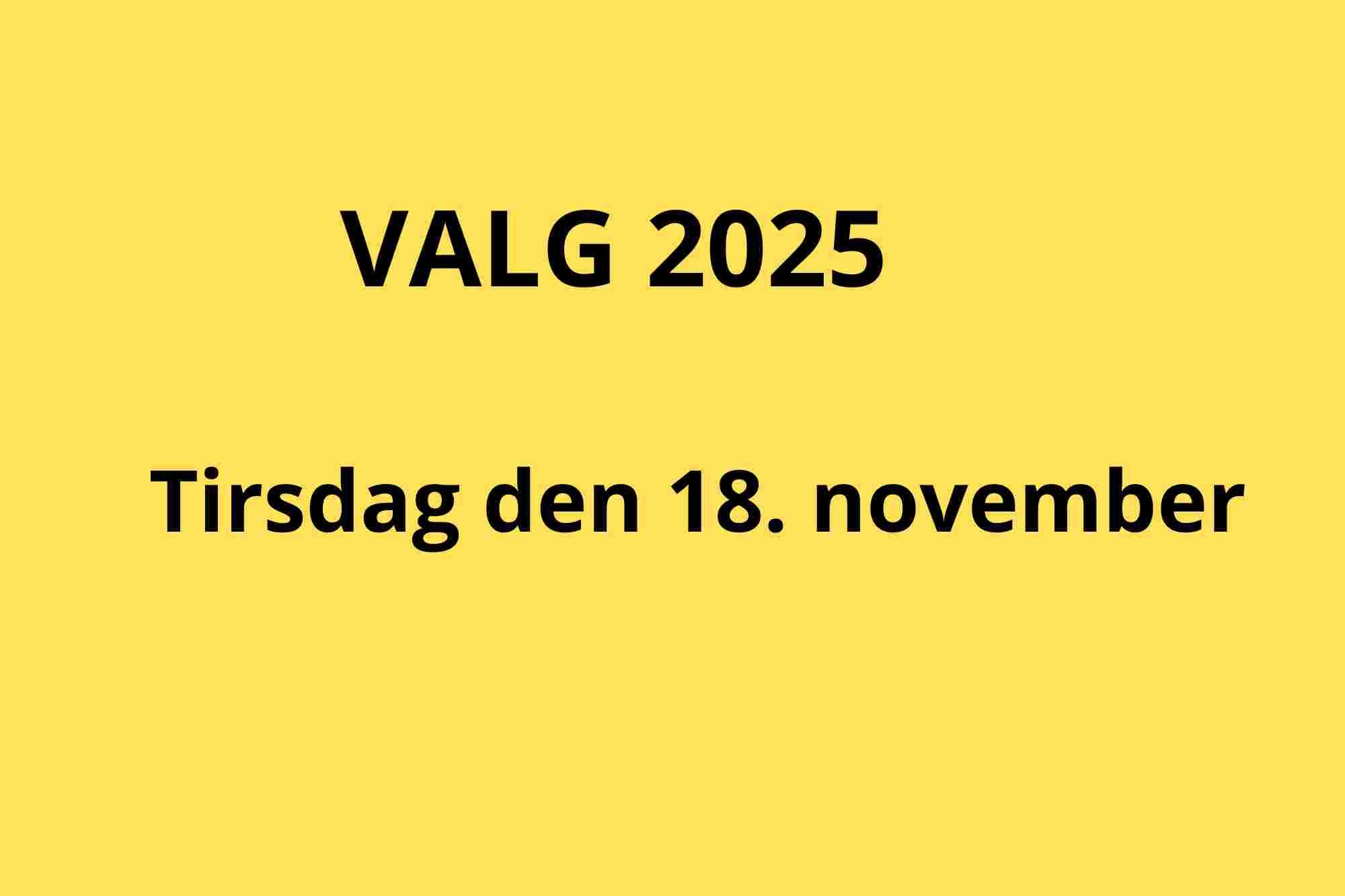 2025 - Kommunale og regionale valg - det sker tirsdag den 18. november 2025 - Sydnyt.dk - GRATIS ...